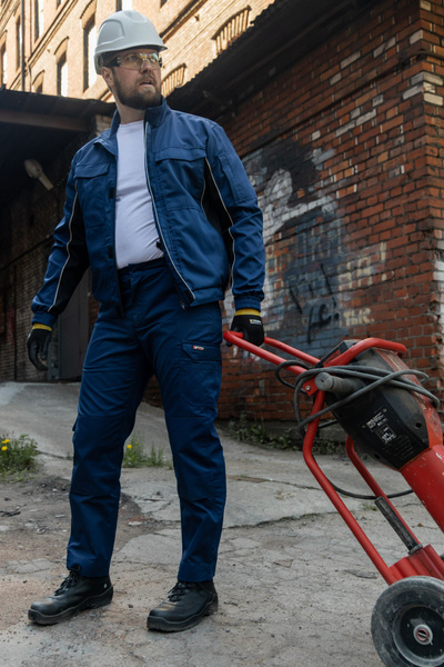 Брюки рабочие мужские спецодежда летние штаны роба спецовка строительная KS301, Brodeks - купить ...