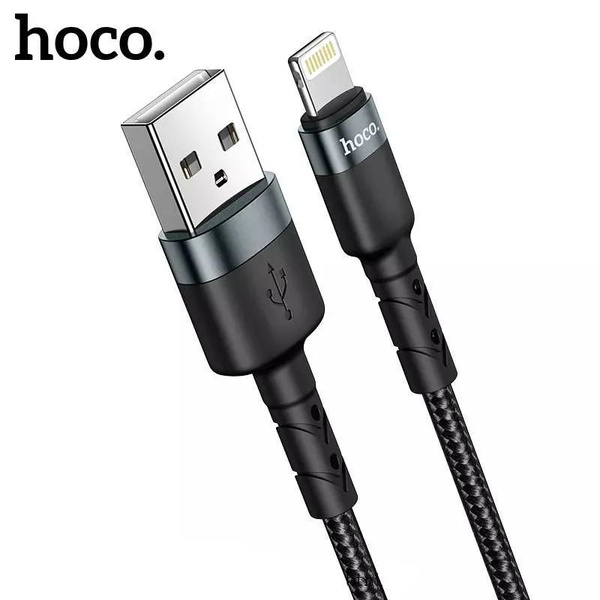 Кабель Apple Lightning, USB 2.0 hoco DU46_USB 2.0_Apple Lightning_USB 2 ...