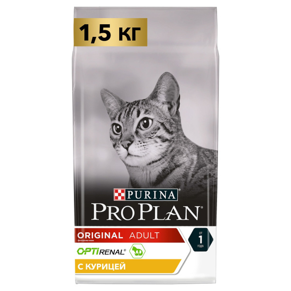 Сухой Корм Pro Plan (ПроПлан) OptiRenal Original Adult Для Взрослых ...