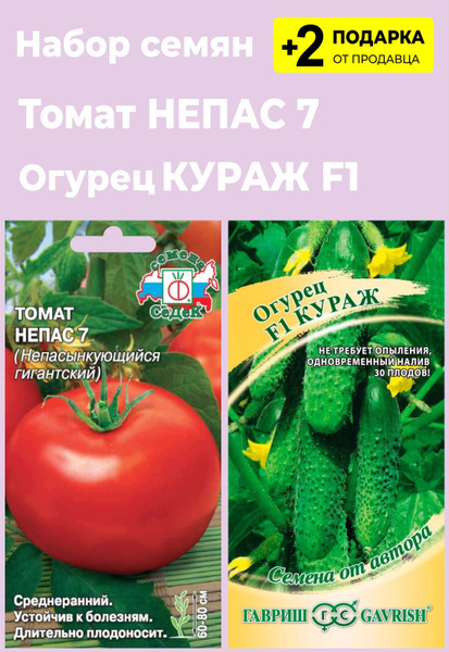 Томаты, Огурцы Проверенные семена Томат "Непас 7" - купить по выгодным ...