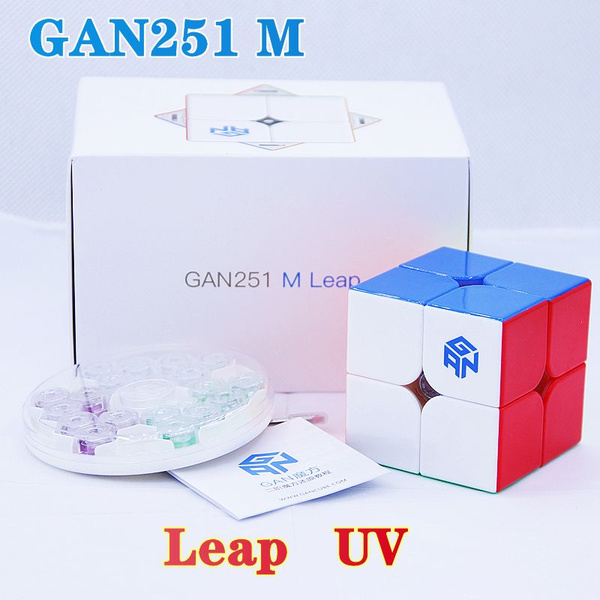 GAN 251 Leap UV 2x2x2 Магнитный магический куб 2x2 GAN 251 M Pro Speed ...