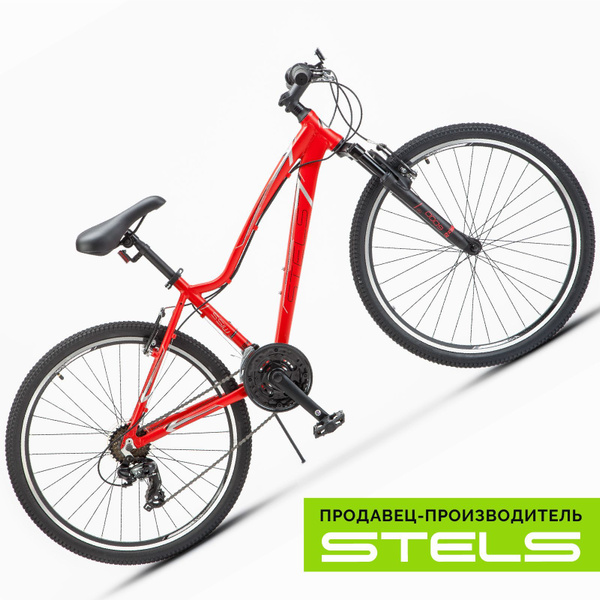 Велосипед горный Miss-6000 V, колеса 26" K010, 15" Вишнёвый, рама 15 ...
