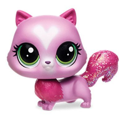 Littlest Pet Shop Сверкающая кошка #197 Fluff Kittery', из серии Pets ...