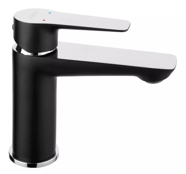 Смеситель FERRO Adore Black для раковины BDR2BLC Латунь - купить по ...