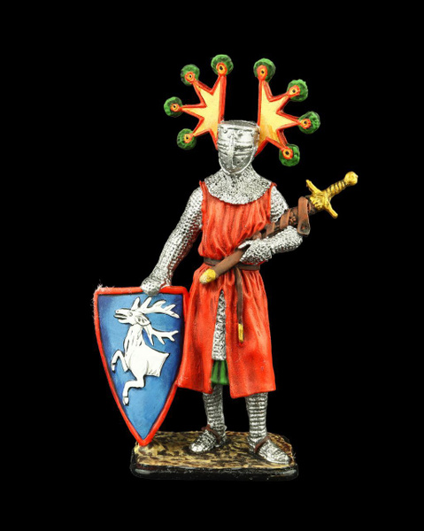 Оловянный солдатик: Рыцарь-миннезингер Ульрих фон Зингенберг, XIII в - купить по выгодной цене в ...