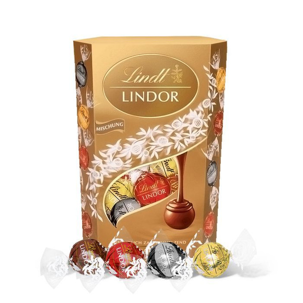 Шоколадные конфеты Lindt Lindor ассорти 500 г (из Финляндии) - купить с ...