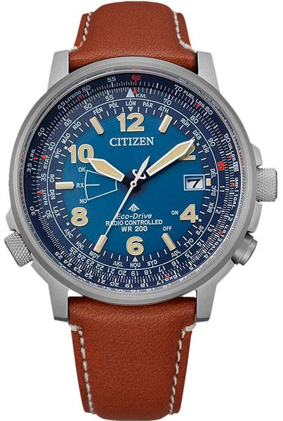 Мужские часы на солнечной батарее Citizen CB0240-11L с радиоконтролем ...