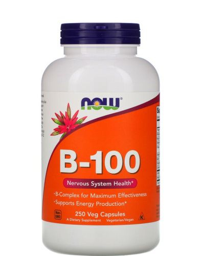 Спортивные витамины B-100 250 растительных капсул - купить с доставкой ...