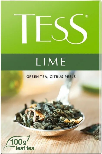 Чай Tess Lime зеленый листовой 100 г купить с доставкой по выгодным