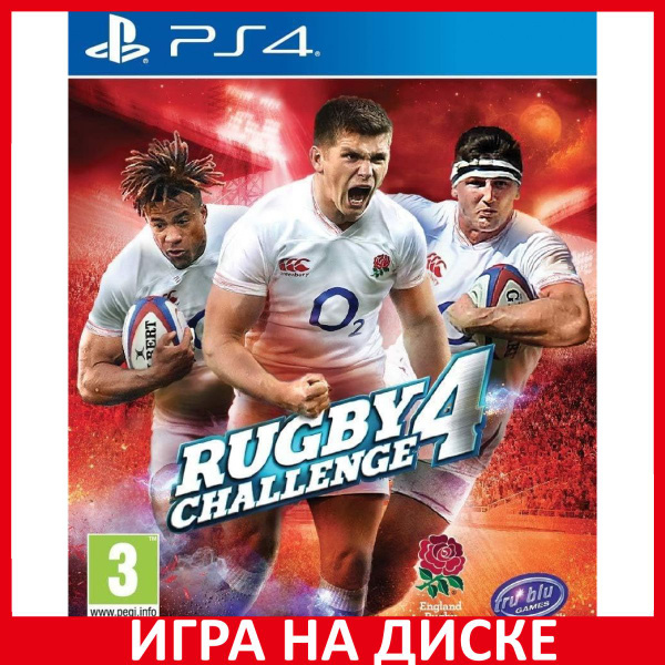 Игра Rugby Challenge 4 (PlayStation 4, PlayStation 5, Английская версия ...