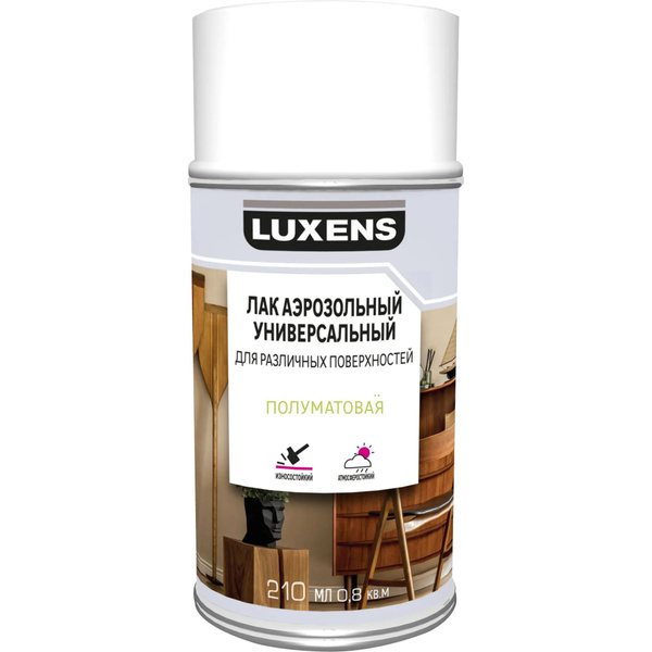 Аэрозольная краска Luxens Лак аэрозольный алкидный Luxens ...