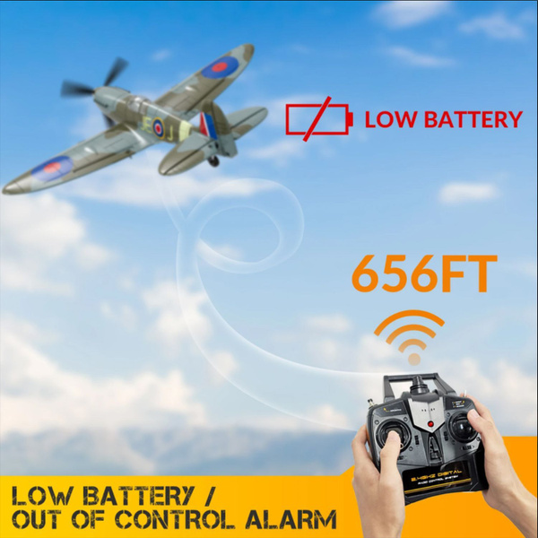 Volantex 761 - 12 Spitfire Fighter, RTF - пилотаж с одним нажатием ...