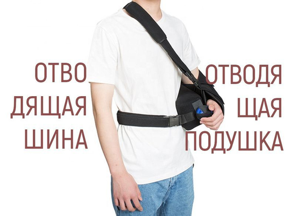 Отводящая шина 15/30 градусов. Отводящая подушка на плечевой сустав ...