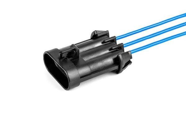 Разъем Delphi 12124686 мотора вентилятора Hella охлаждения двигателя ...