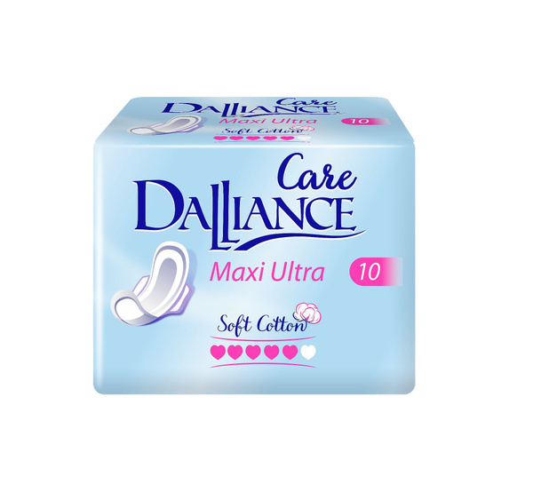 DALLIANCE Care Прокладки женские 10 шт - купить с доставкой по выгодным ...