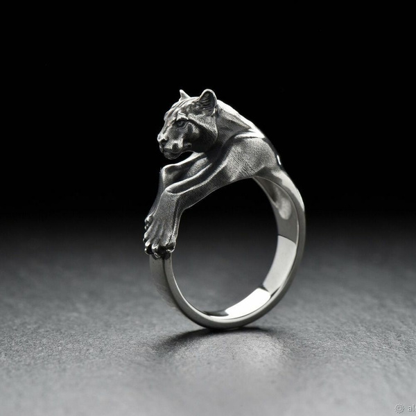 AlexFox Jewelry, Кольцо Пума из серебра, 925 проба - купить с доставкой ...