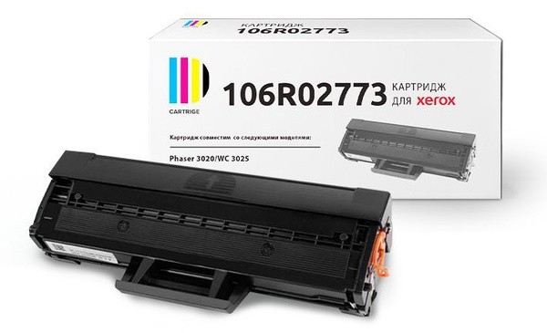 Расходник для печати Solution Print 106R02773, Черный (black), для ...