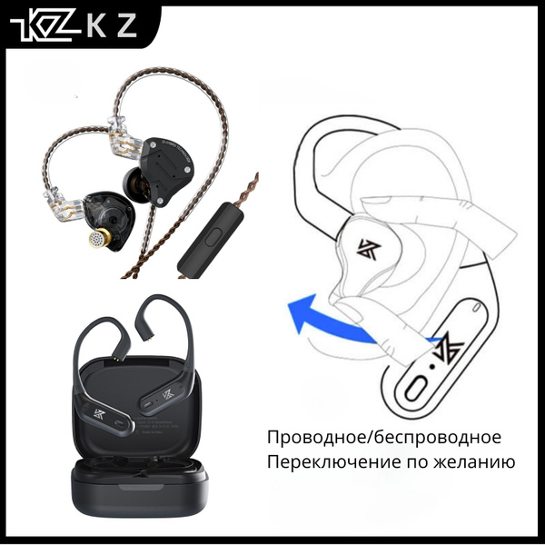 Наушники Внутриканальные KZ ZS10 Pro - купить по доступным ценам в ...