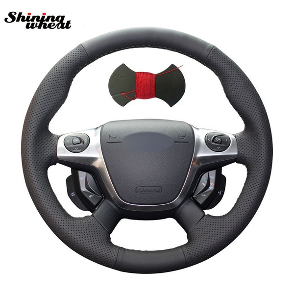 Оплетка на руль Ford Focus 3 / Форд Фокус 3 (2011-2015) текстурная ...