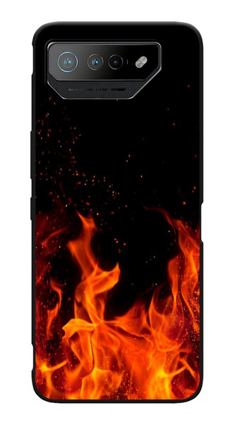 Матовый силиконовый чехол на Asus ROG Phone 7 / Асус Рог Фон 7 Все в ...