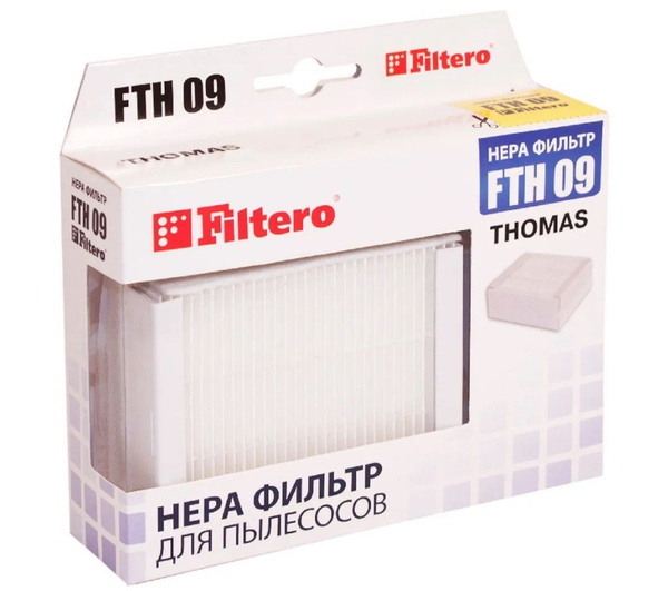 HEPA фильтр Filtero HEPA фильтр FTH 09 TMS, для пылесосов Thomas XT - купить с доставкой по ...