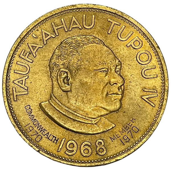 Характеристики Тонга 2 паанга 1968 г. (Член сообщества 1970 г.) подробное описание товара ...
