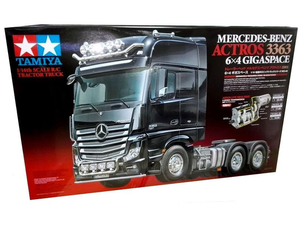 56348 Tamiya Радиоуправляемый тягач Mercedes-Benz Actros 3363 GigaSpace ...