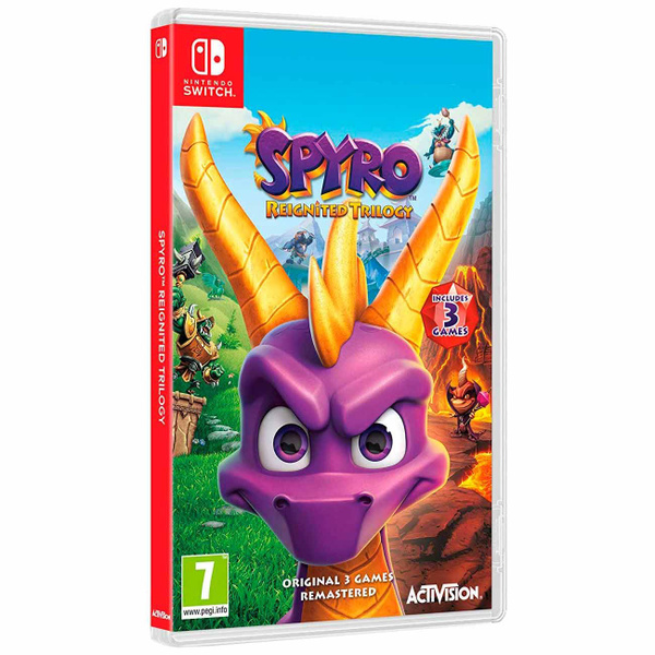 Игра Spyro Reignited Trilogy (Nintendo Switch, Английская версия ...