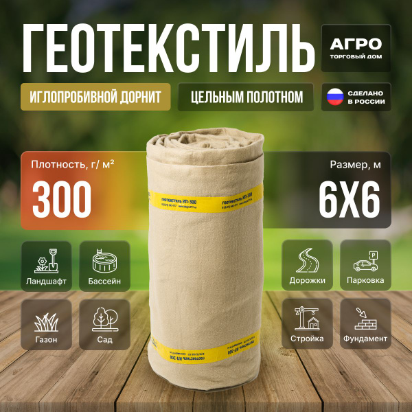 Геотекстиль купить по выгодной цене в интернет-магазине OZON (1619351854)