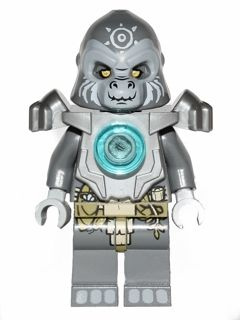 Минифигурка Lego Chima Grumlo - Flat Silver Heavy Armor loc048 - купить ...
