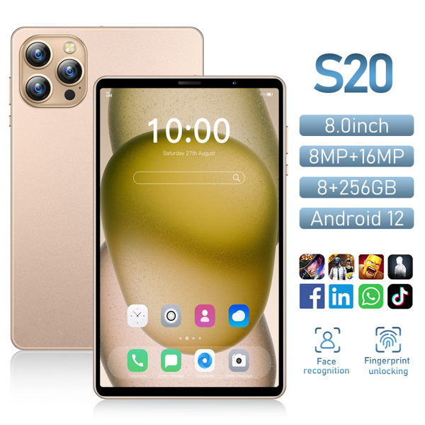 Купить планшет Pad S20,Android 12, 8800 мАч, Snapdragon 888, русское ...