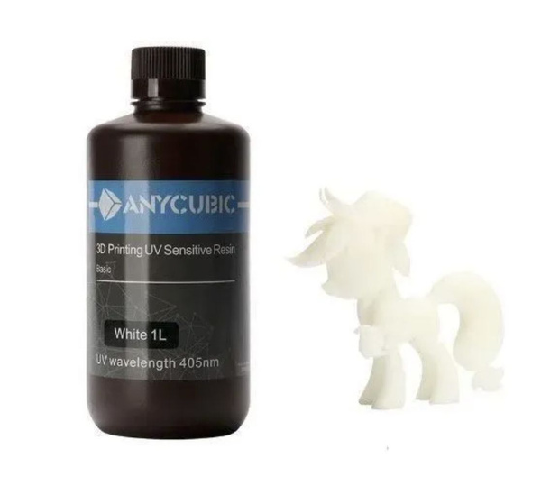 Фотополимерная смола Anycubic Basic UV Resin для 3D принтера 405нм ...