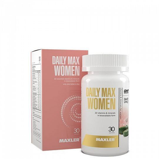 Витаминно-минеральный комплекс Daily Max Women, 30 таб. - купить с ...