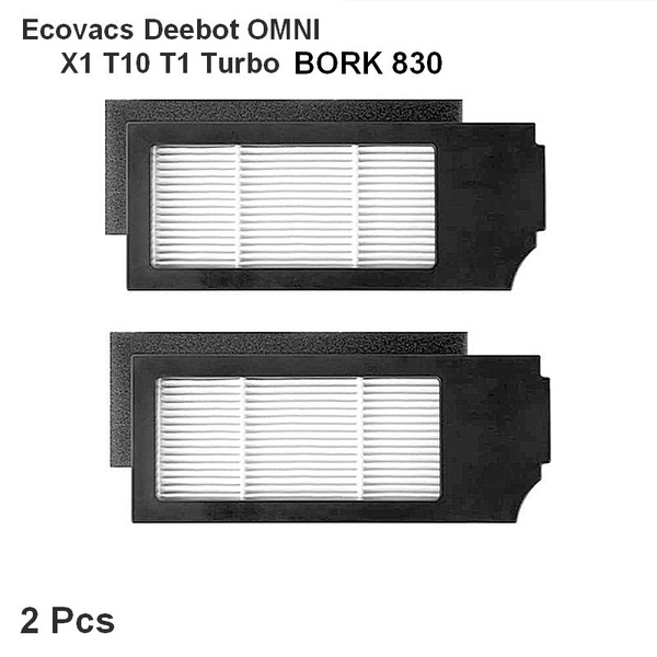 Фильтр неро для робот-пылесоса Bork 830 Ecovacs Deebot Turbo X1 T1 T10 ...