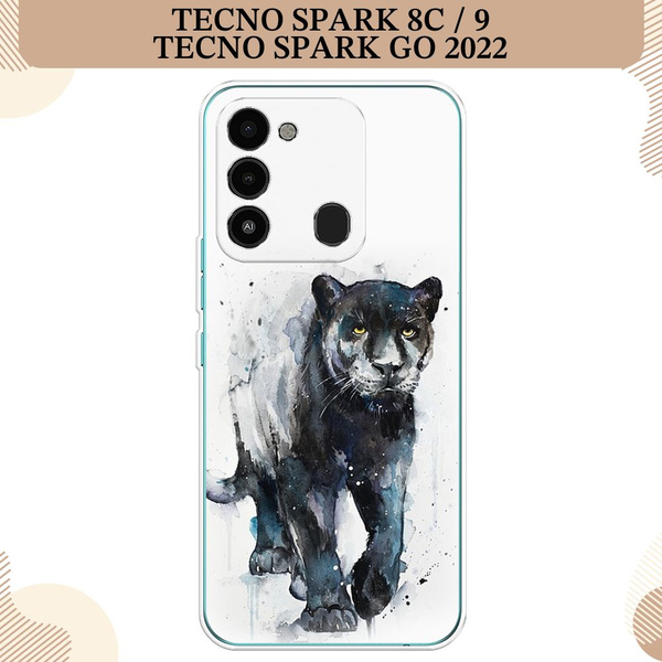 Силиконовый чехол на Tecno Spark Go 2022/8С/9 / Текно Спарк Гоу 2022/8С ...