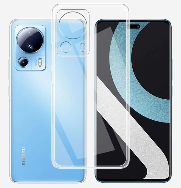 Xiaomi mi 13 Lite / Civi 2 5G силиконовый прозрачный чехол для ксиоми ...