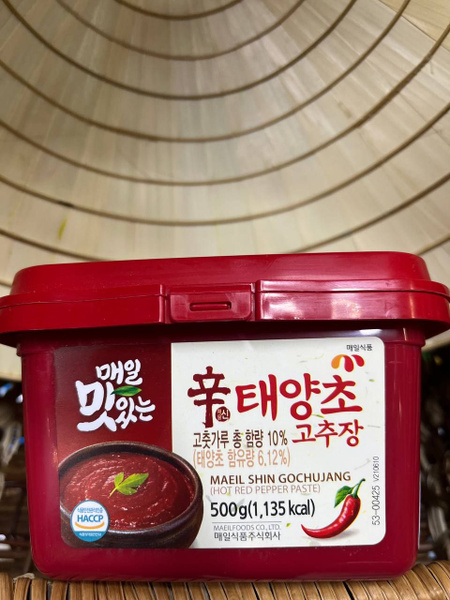 Острая перцовая паста Maeil Shin Gochujang, 500 г - купить с доставкой ...