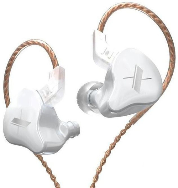 Наушники Внутриканальные KZ Acoustics EDX без микрофона (белый ...