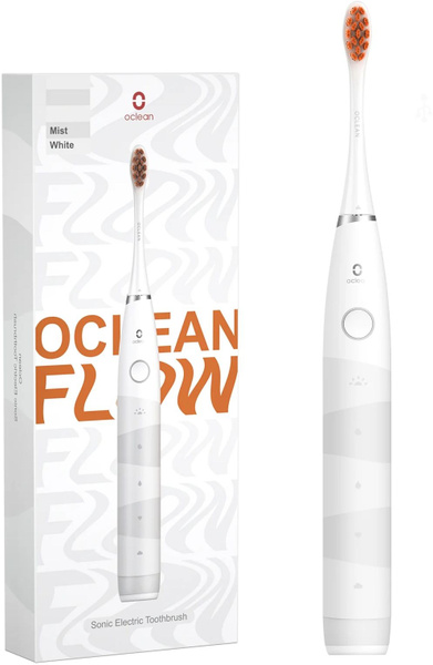 Зубная щетка электрическая Oclean Flow F5002 белый купить на OZON по низкой цене (1580720974)