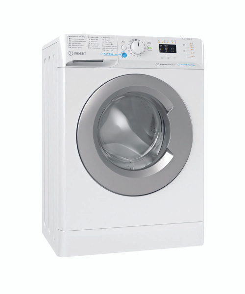 Стиральная машина Indesit BWSA 61051 WSV RU, белый - купить по выгодной ...
