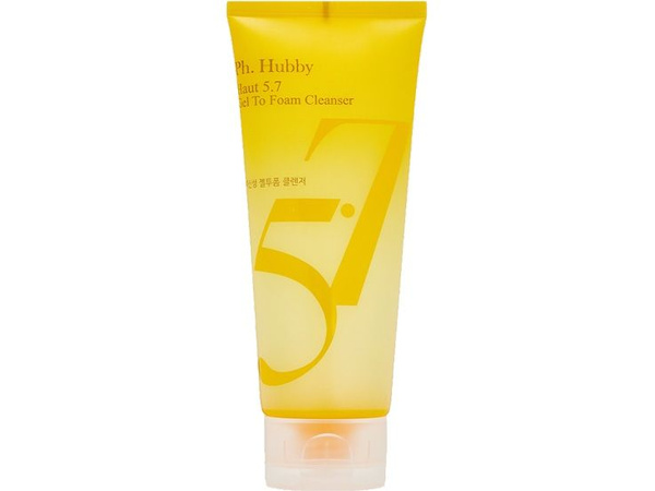 Гель-пенка для очищения лица и снятия макияжа PH.HUBBY Haut 5.7 GEL TO ...