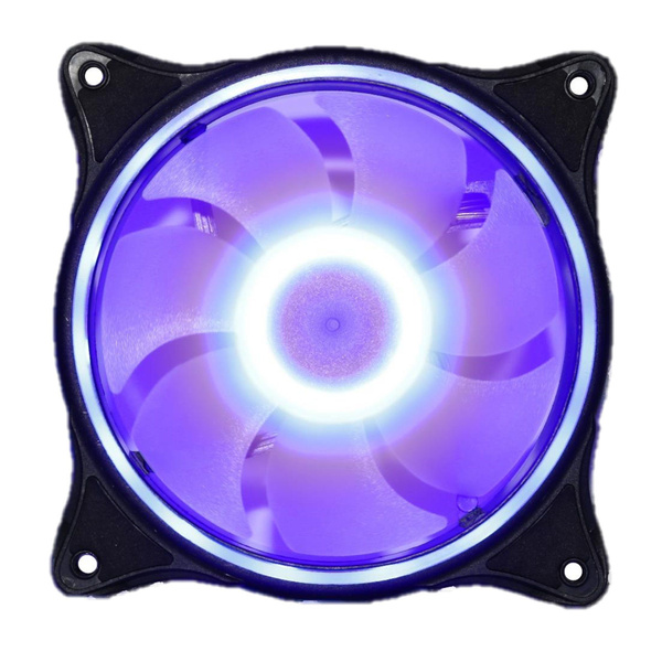 Корпусный вентилятор/куллер, компьютерный/ПК,Sun синий120мм Led MOLEX+ ...