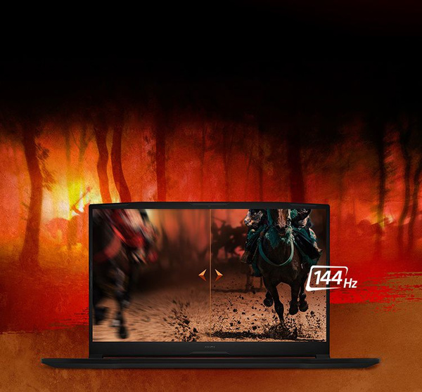 Ноутбук MSI GF66, черный купить по низкой цене: отзывы, фото ...