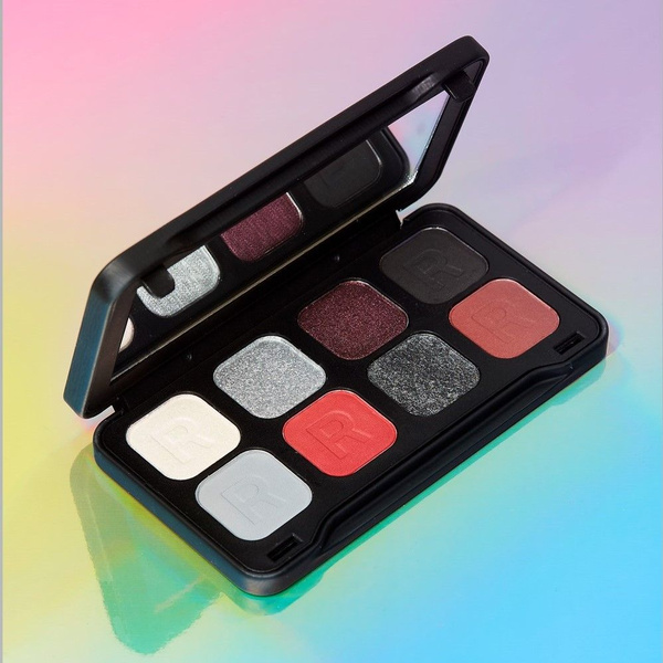 Makeup Revolution Тени для век FOREVER FLAWLESS Dynamic Ebony: большая ...
