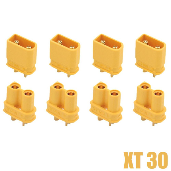 Разъем питания DC XT30 штекер 5 шт + гнездо 5 шт - купить с доставкой по выгодным ценам в ...