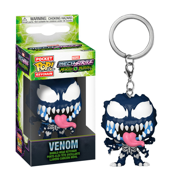 Брелок Venom keychain из комиксов Marvel Mech Strike: Monster Hunters ...