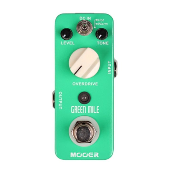 Монолитный эффектор перегрузки электрогитары MOOER MOD1-Green Mile ...