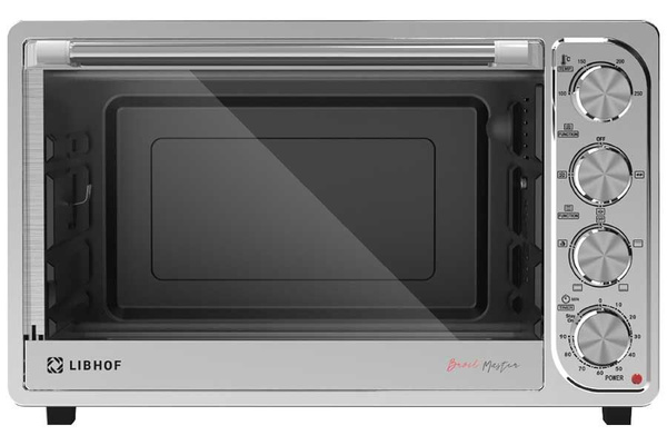 Мини-печь Libhof OVS-30, серебристый, 30 л купить по низкой цене с доставкой в интернет-магазине ...