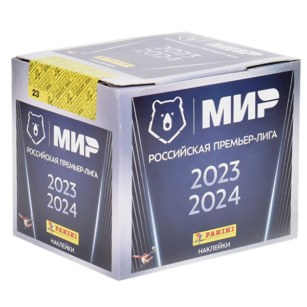 Panini / Наклейки Панини Футбол РПЛ 2023 - 2024. 50 пакетиков, 250 ...