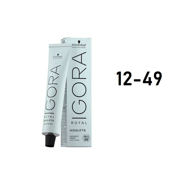 Schwarzkopf Igora Royal 12-49 - Перманентный краситель специальный ...
